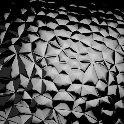 Dark glowing texture hexagonal pattern abstract wallpaper - KDE Store