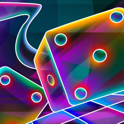 Cubes transparent and colorful abstract wallpaper - KDE Store