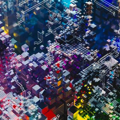 Abstract structure bars complex structure details wall - KDE Store