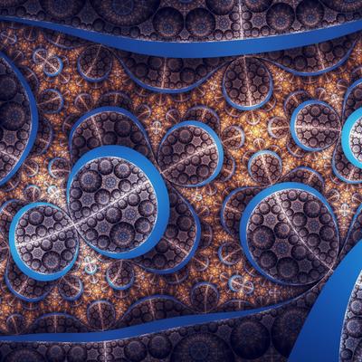 Fractal abstract digital art wallpaper background - KDE Store