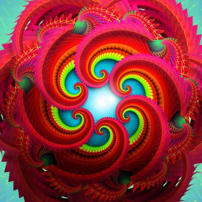 Fractals radial abstract wallpaper background - KDE Store