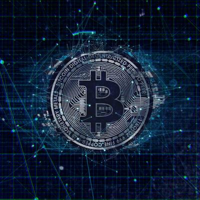 Crypto Bitcoin digital art currency abstract wallpaper - KDE Store