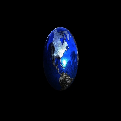 Planet earth sphere 3D figure abstract wallpaper - KDE Store