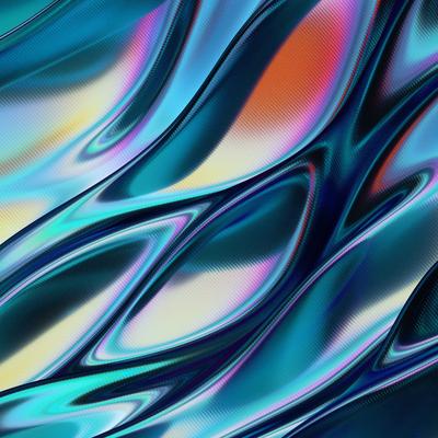 Wavy wrinkle pattern abstraction shine wallpaper background - KDE Store