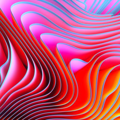 Pattern wavy abstract colorful texture wallpaper background - KDE Store
