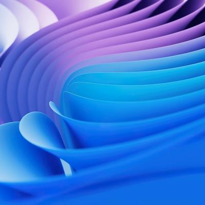 Windows 11 blue-violet edges paper structure Microsoft - KDE Store