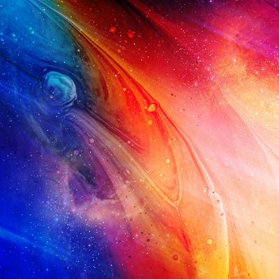 Texture liquid surface abstract multicolored wallpaper - KDE Store