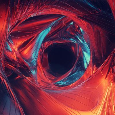 Wormhole digital art abstract wallpaper background - KDE Store