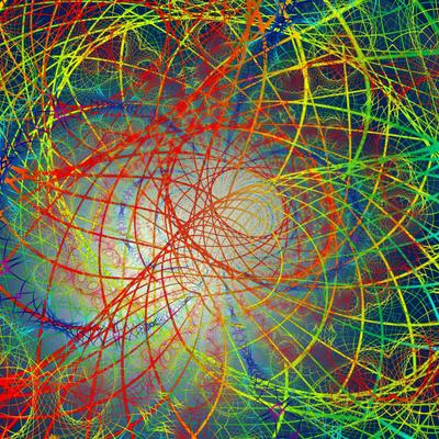 Chaos lines colorful digital art abstract wallpaper - addons.videolan.org