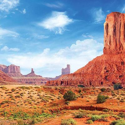 Massive Red Rock Formations In Arches National Park Utah Usa - KDE Store