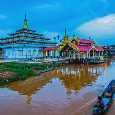 Inle Lake Is In The Shan Hills Of Myanmar Hpaung Daw - KDE Store