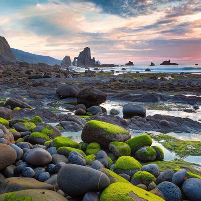 Rocks Stones Sunset Sunlight Beach - KDE Store