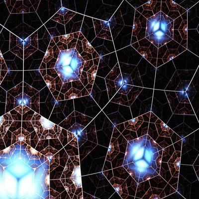 Blue and White String Lights Full HD - KDE Store