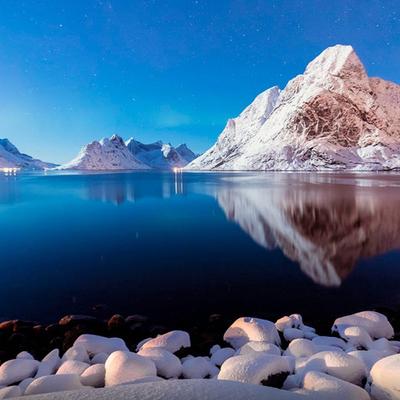 Winter Peaceful Lake - KDE Store