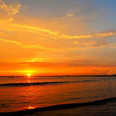 Sunset Ocean Sea - KDE Store