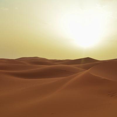Sun Over Desert During Daytime Full HD - KDE Store