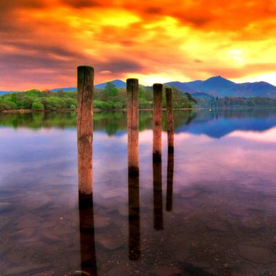 Sunset Wide Desktop Background - KDE Store