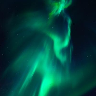 Green and Blue Light in Dark Room Full HD - KDE Store