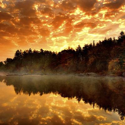 Reflected Lake Autumn Water Nature - KDE Store