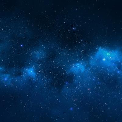 Blue and White Starry Night Sky Full HD - KDE Store