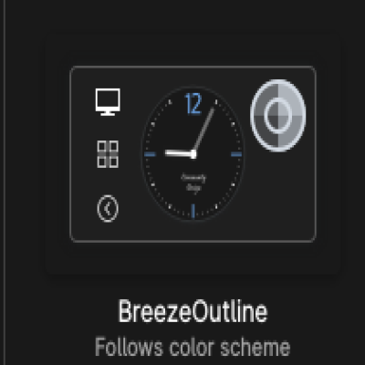Breeze Outline - KDE Store