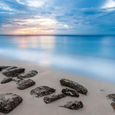 Sunrise Peninsula Samana Dominican Republic Sandy Beach - KDE Store