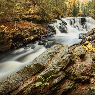 High Falls On Papineau Creek Maple Leaf Ontario Canada - KDE Store