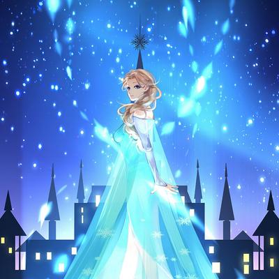 Elsa Digital Art Artist Art World Full HD HDTV 1080p - KDE Store