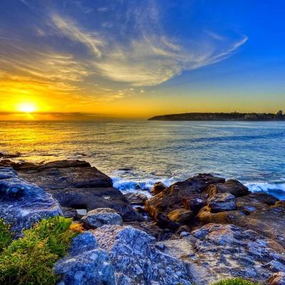 Sea Rock Sunset - KDE Store