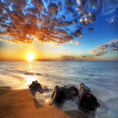 Sunset beach - KDE Store