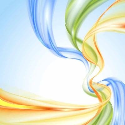 Waves orange - KDE Store