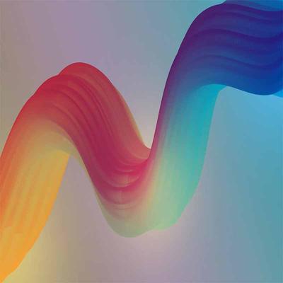 Waves colorful - KDE Store