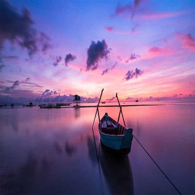 Sunset boat - KDE Store