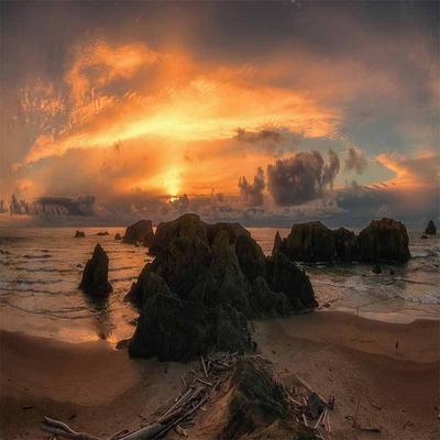 Sunset landscape - KDE Store