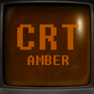 CRT-Amber GRUB Theme - KDE Store