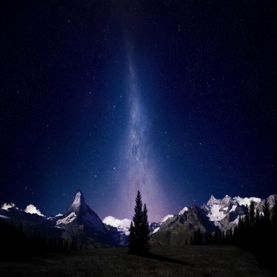 Milky way starry sky - KDE Store