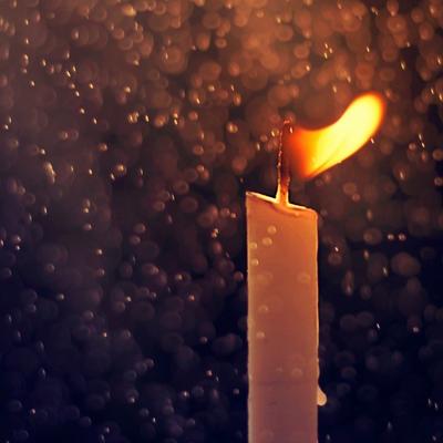 fire candle and raindrops - KDE Store