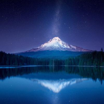 Amazing mountain milky - KDE Store