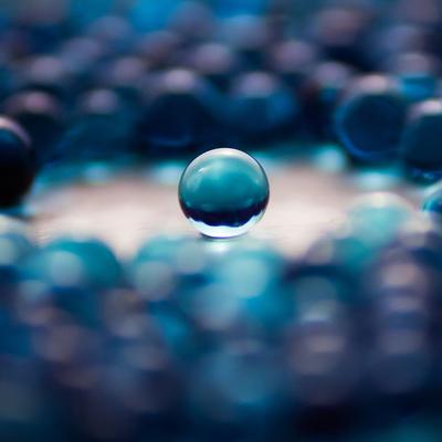 Blue glass balls - KDE Store