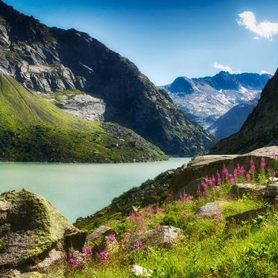 gorge river mountains - KDE Store