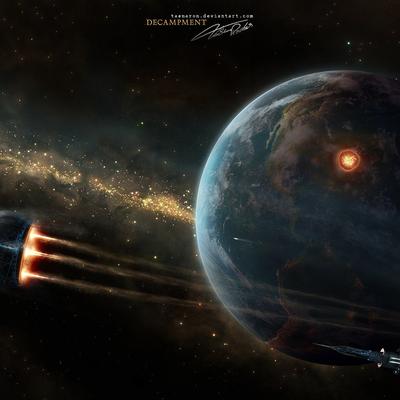 Sci-Fi Space - KDE Store