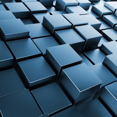 3D Abstract Cubes - KDE Store