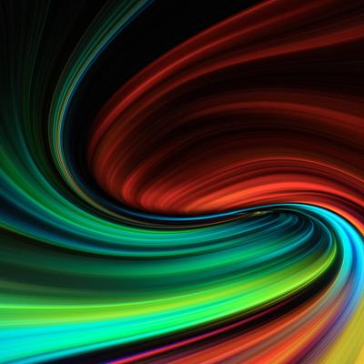 Colorful Curve Spiral - KDE Store