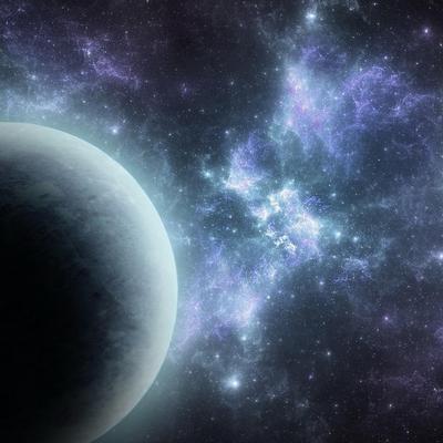 Planets galaxies stars light - KDE Store