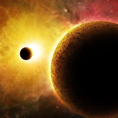 Sun And The Galaxy Space - KDE Store