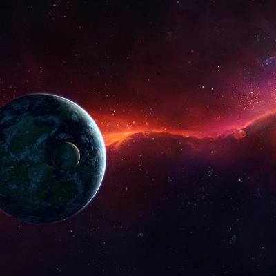 Sci fi space red planet - KDE Store