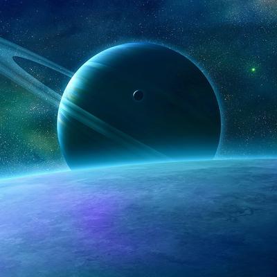 Planet rings sky space - KDE Store