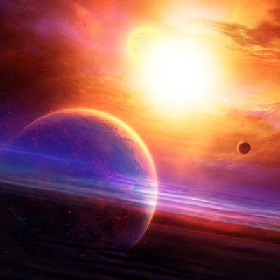 Planet haze light nebula-Space Discovery - KDE Store