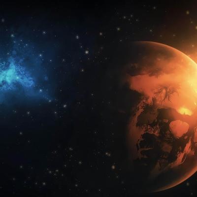 Planets stars space light clot-space - KDE Store