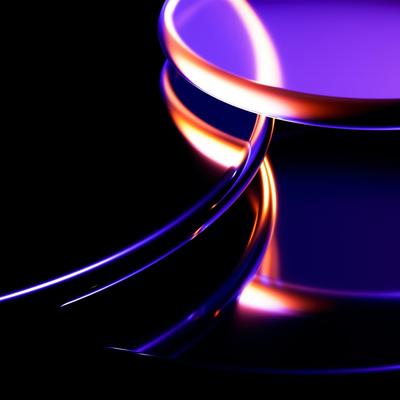 Purple Glare Lens Abstract Design - KDE Store